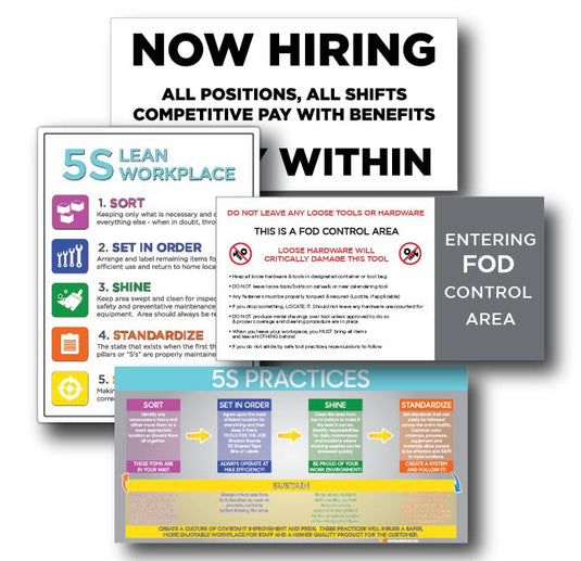 Home for all of your 5S supplies and signage needs. – Graphical Warehouse