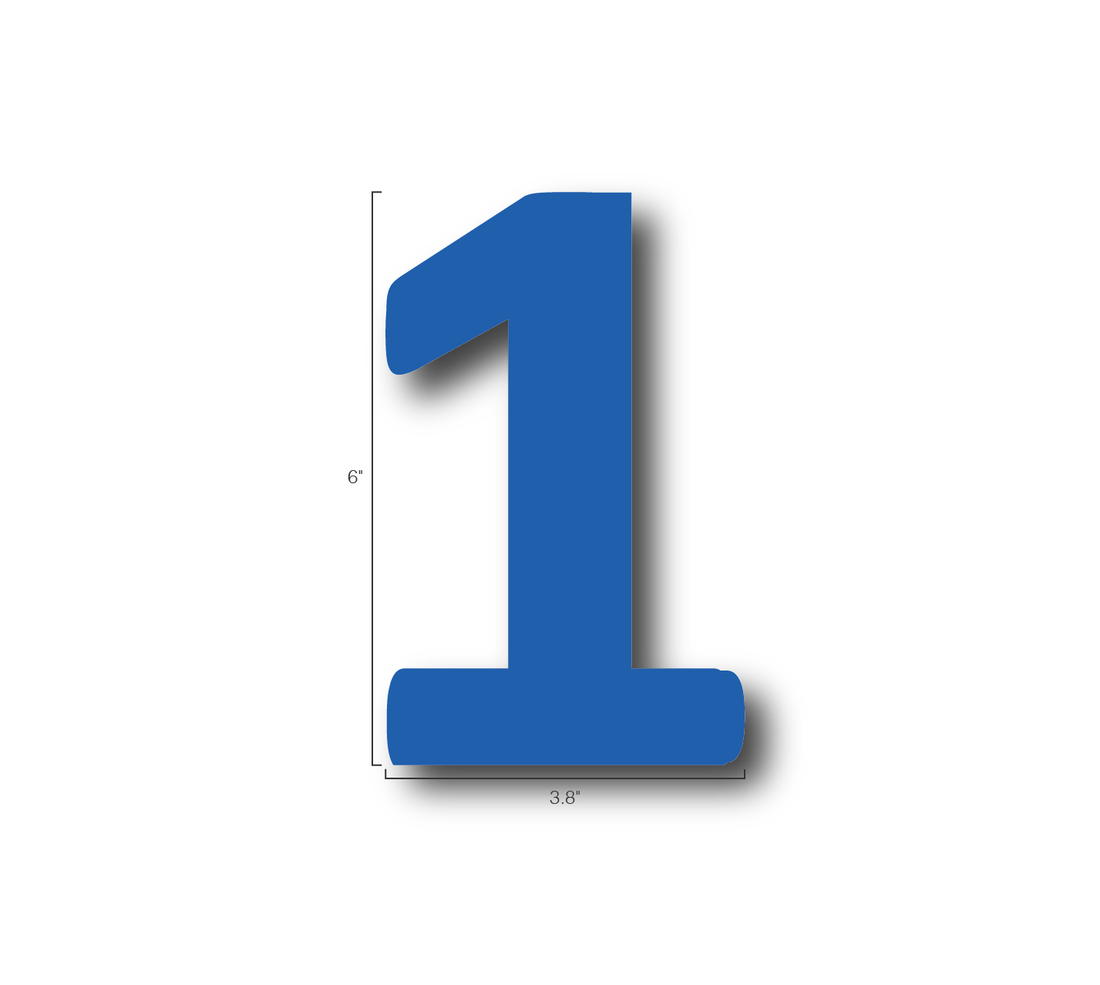 Single Numbers- 1 – Graphical Warehouse